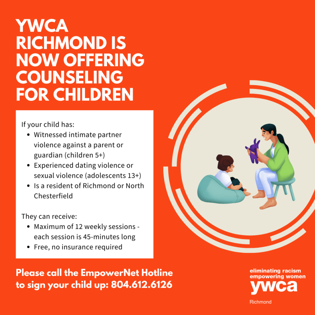 Children Counseling Services: Now Available at YWCA Richmond - YWCA of ...
