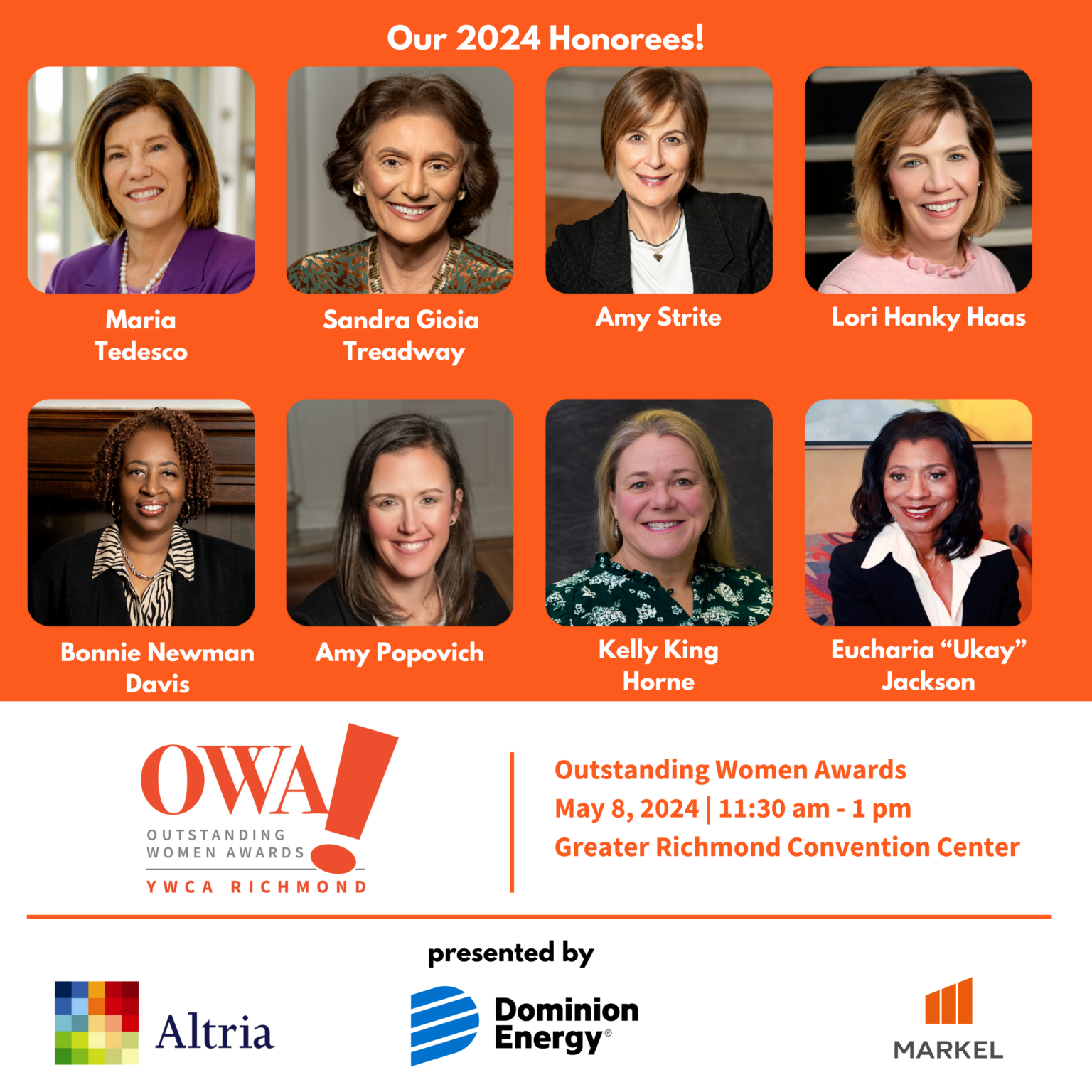 Outstanding Women Awards - YWCA of Richmond